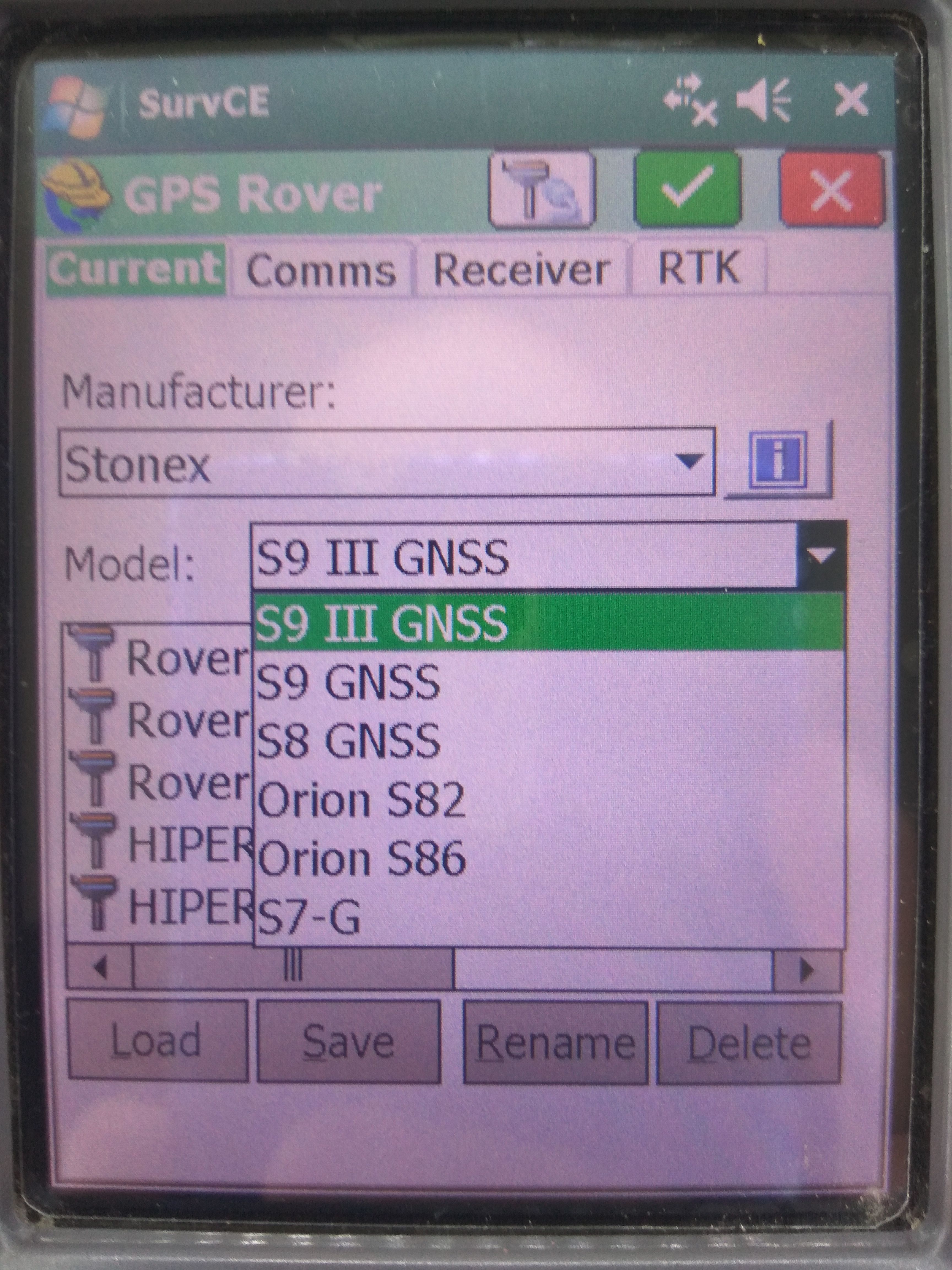 Controladora segunda mano Topcon Getac PS236