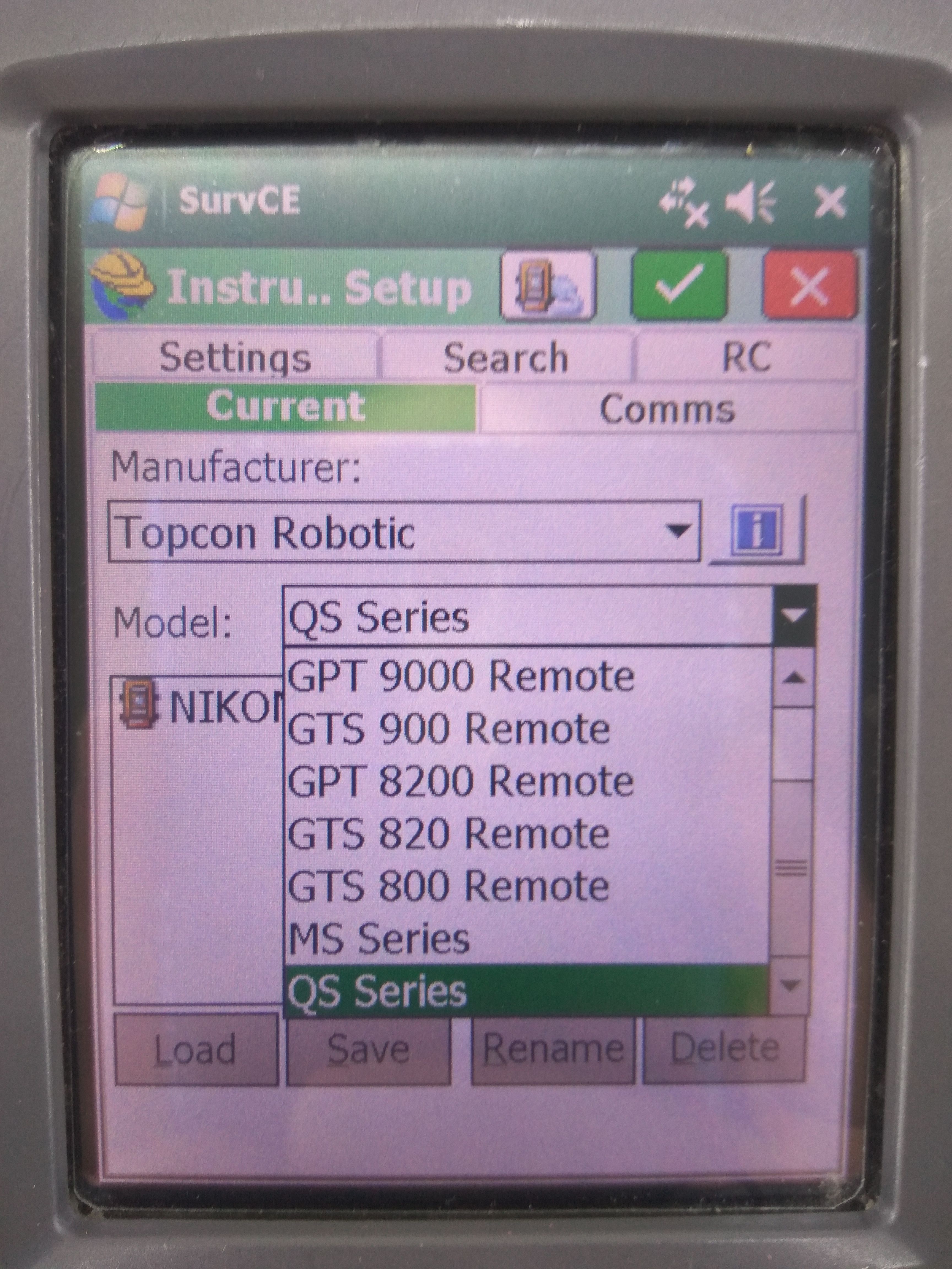 Controladora segunda mano Topcon Getac PS236