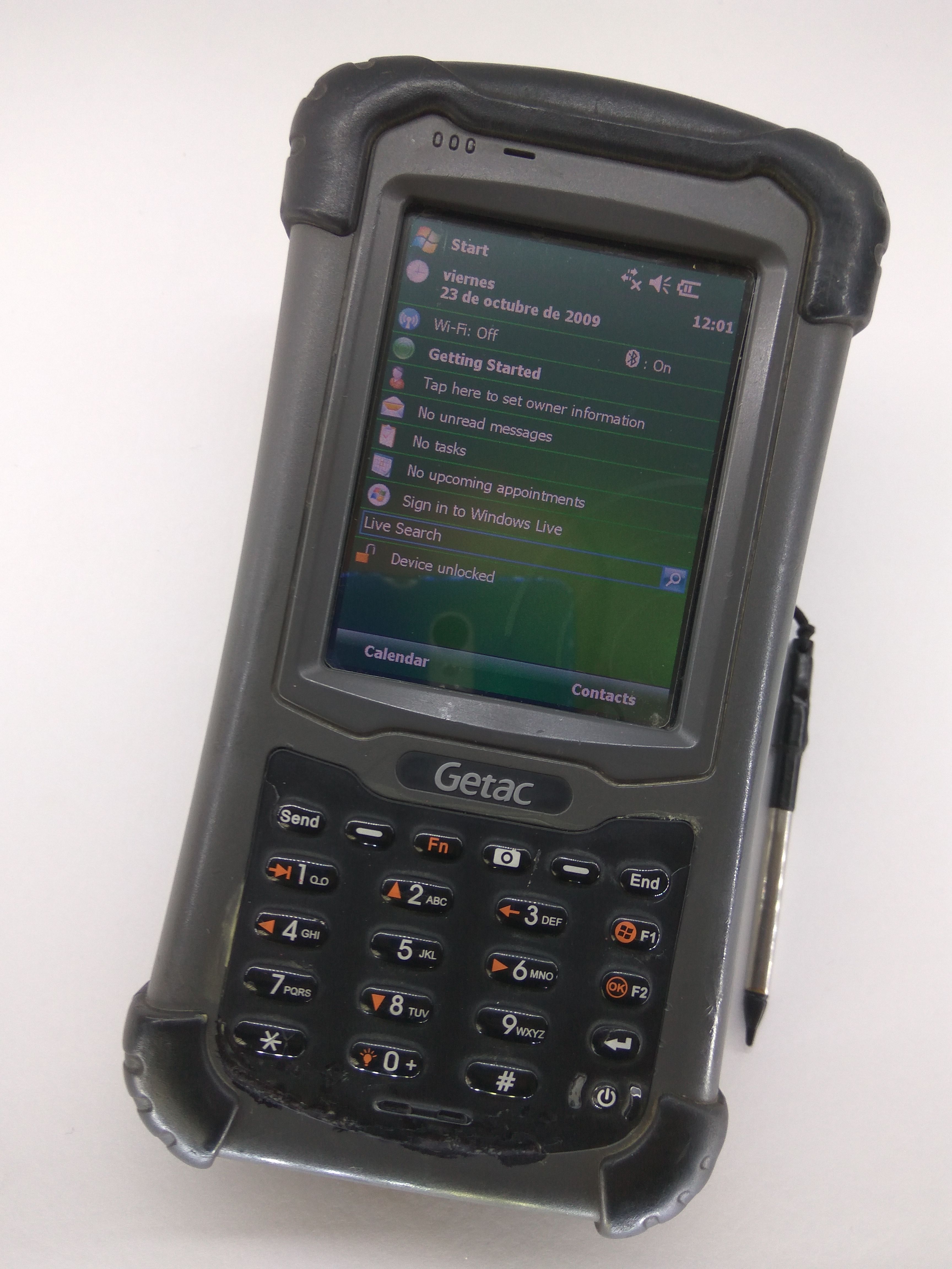 Controladora segunda mano Topcon Getac PS236