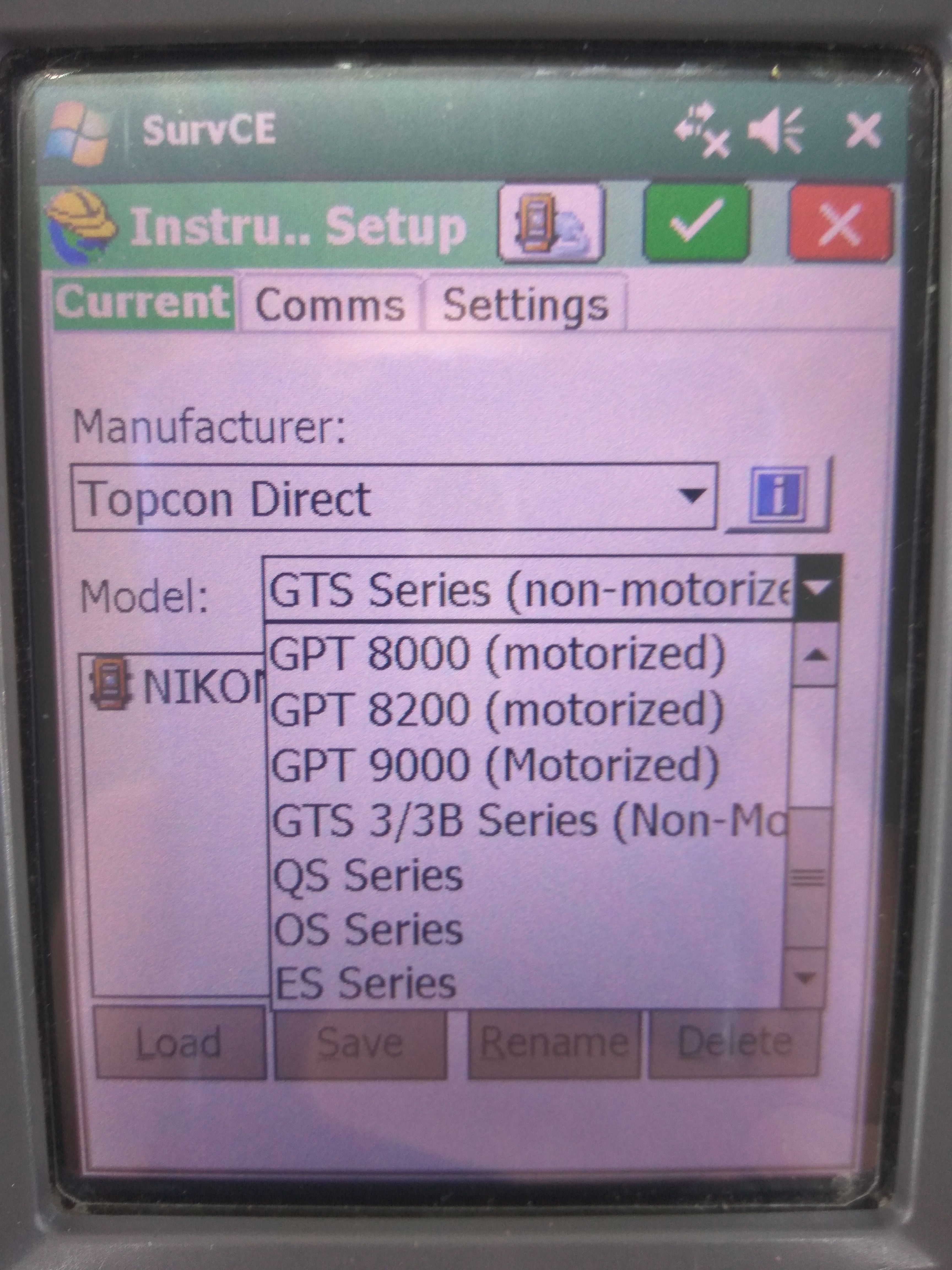 Controladora segunda mano Topcon Getac PS236