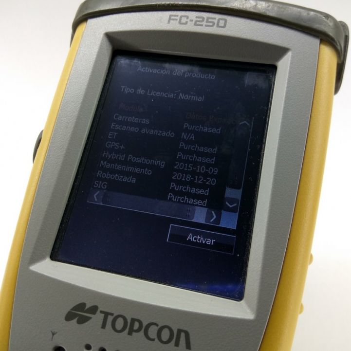 Controladora segunda mano Topcon FC-250