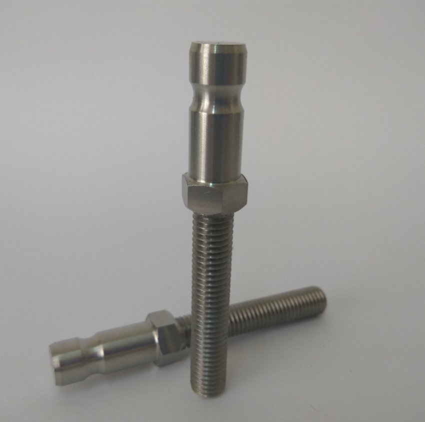 Bulón hexagonal 90mm con rosca